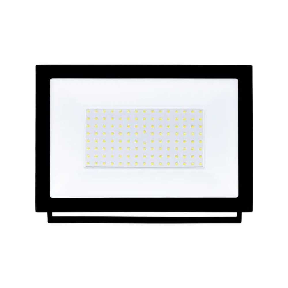 Refletor Slim LED 100W 6.500K Branca IP65 Alta Potência Economaxx ...