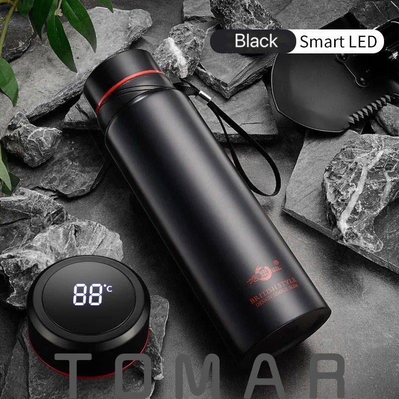 Garrafa Grande Térmica à Vácuo de Aço Inoxidável - Com LED opcional com ...
