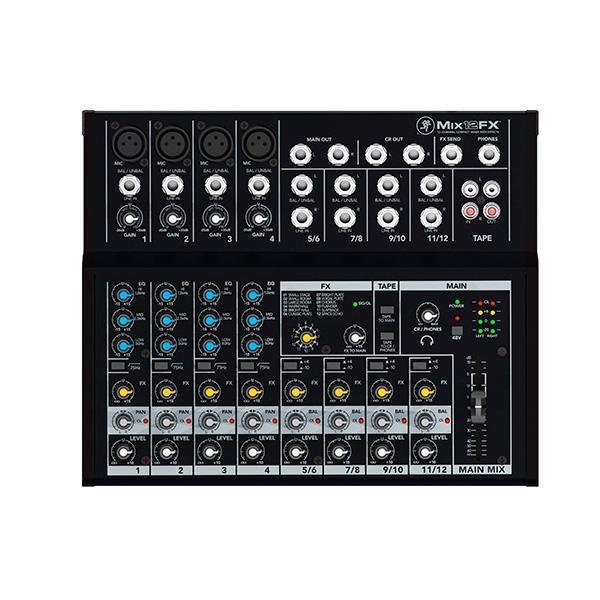 Mesa/Mixer Mackie Mix12Fx Com Efeitos - Ms0047 | MadeiraMadeira