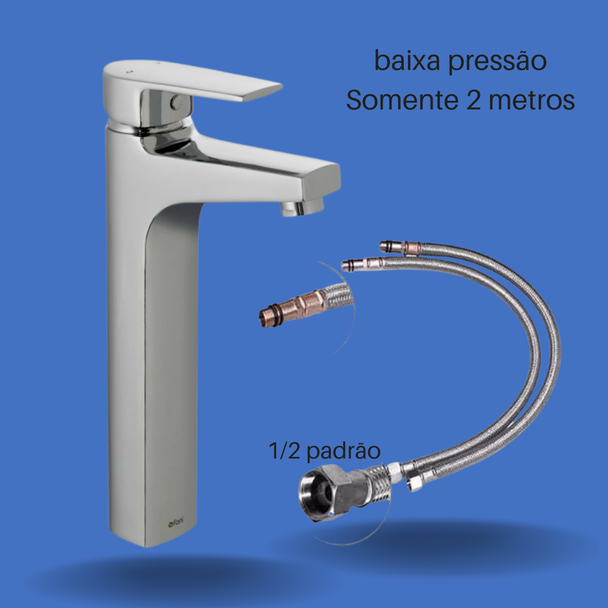 Misturador Monocomando Alto 6877 C370 Fani | MadeiraMadeira