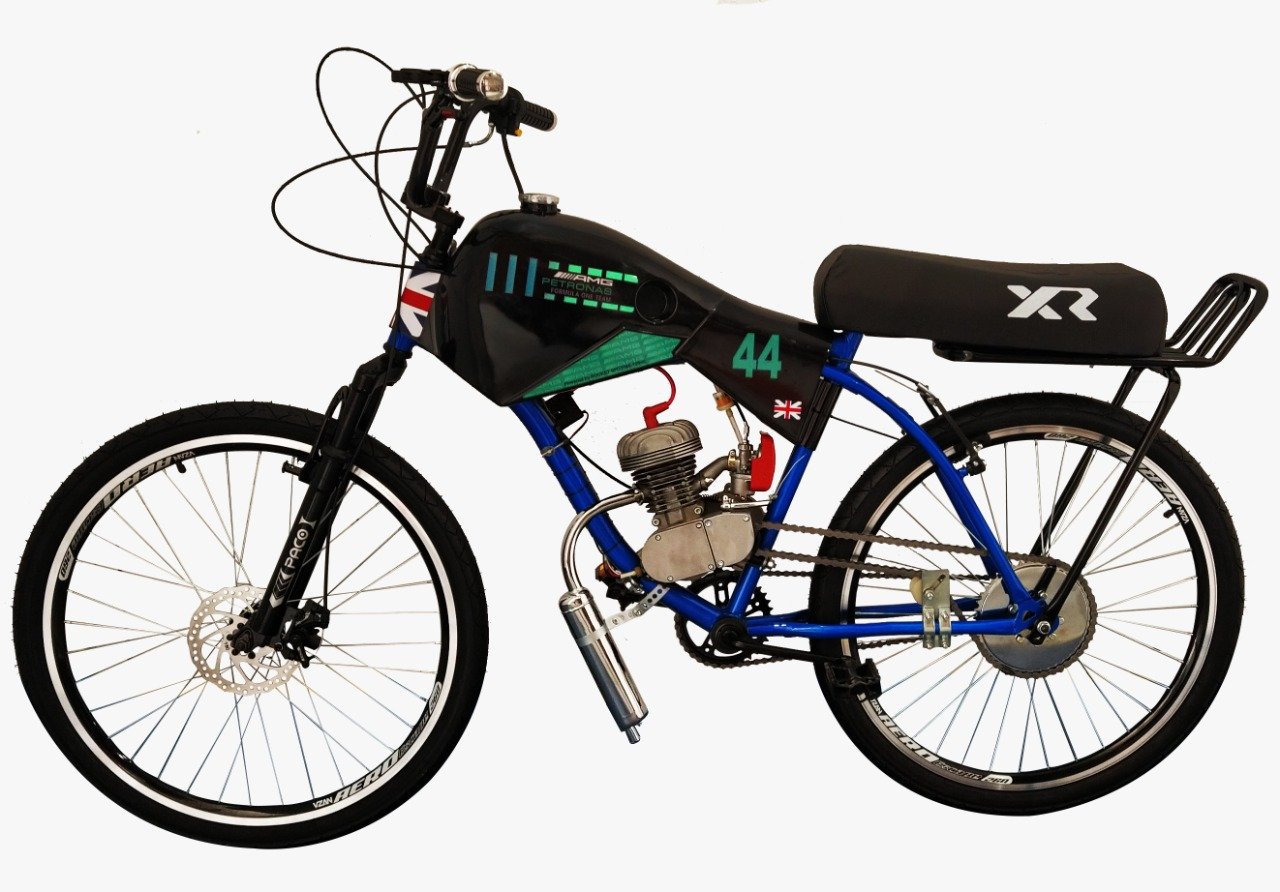 Bicicleta Motorizada 100cc Série Limitada F1 Hamilton | MadeiraMadeira