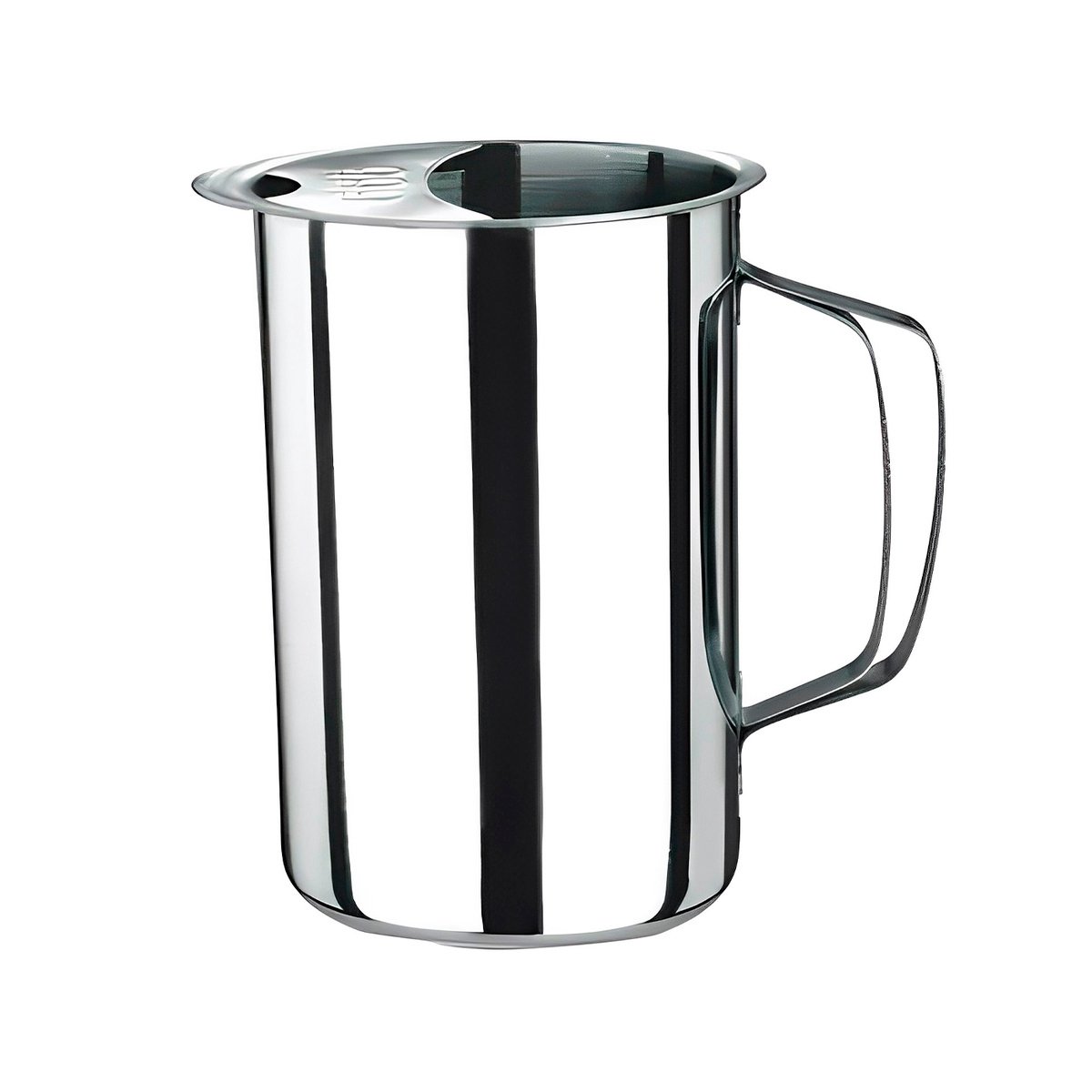 Jarra Cozinha Meia Tampa Inox C/ Aparador de Gelo 1,8 Litros ...