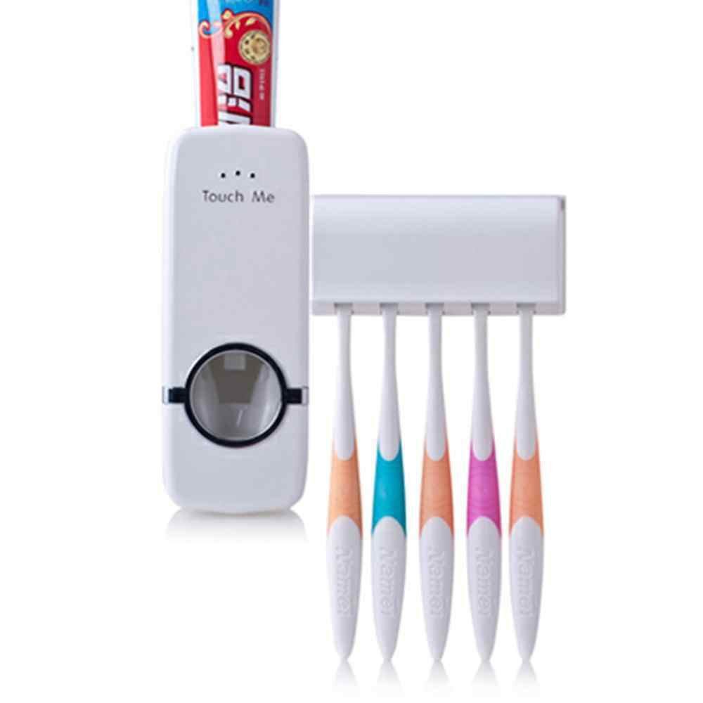 Dispenser Pasta Dental Automatica C/suporte para Escova | MadeiraMadeira