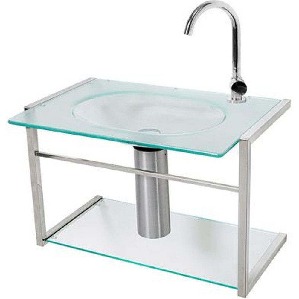 Lavabo Inox Incolor 58,5X38,5X40cm 948-2 Crismetal | MadeiraMadeira