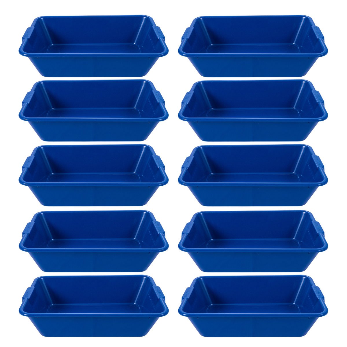 Kit 10 Caixas de Massa 40 Litros Azul Afort | MadeiraMadeira