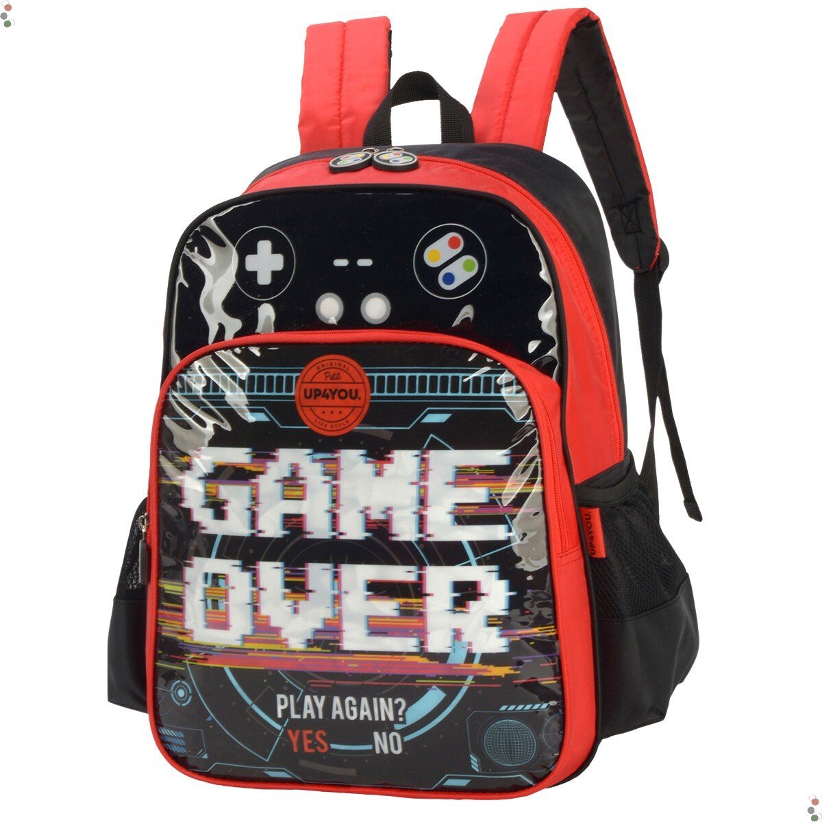 Mochila Game Is39891up Up4you Luxcel Vermelho | MadeiraMadeira