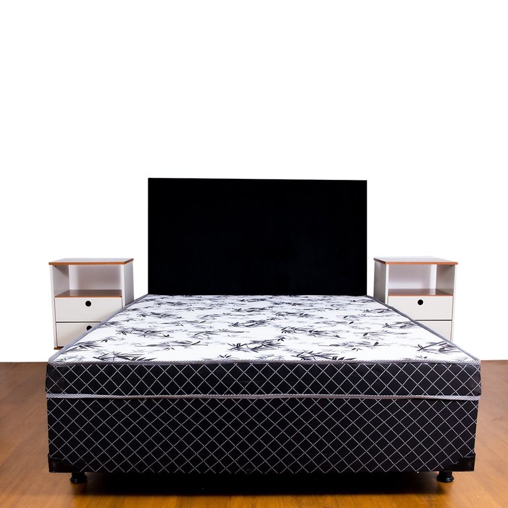 Cama Box Conjugado de espuma D28 Casal Ortopédico 138x188x42 ...