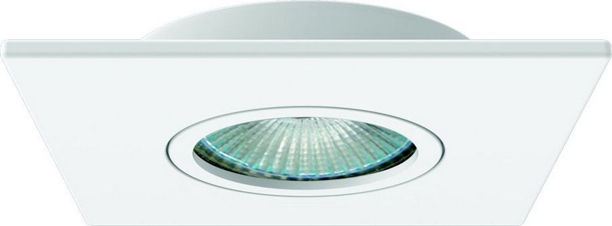 Spot de Embutir Orientável Face Plana Mini Dicróica PAR11 GU10 Interlight IL0072-GZ-BM Branco ...
