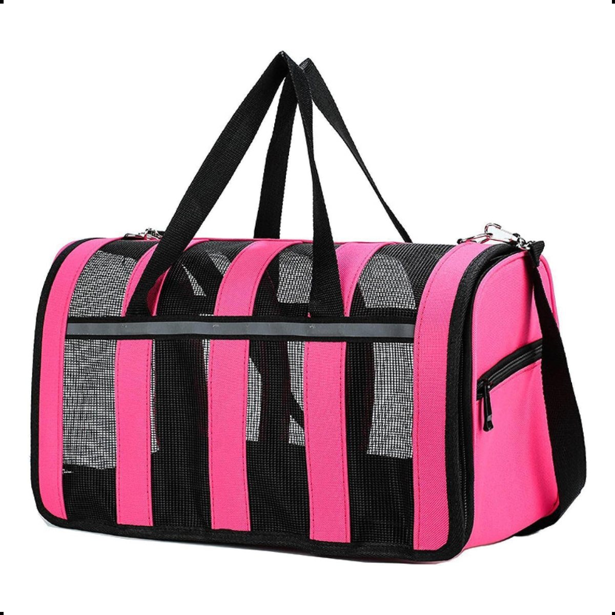 Bolsa Mala Transporte Pet Animal Estimação Avião Tam G | MadeiraMadeira