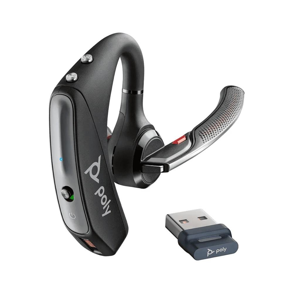 Headset Poly Voyager 5200 Bluetooth 7k2f3aa | MadeiraMadeira