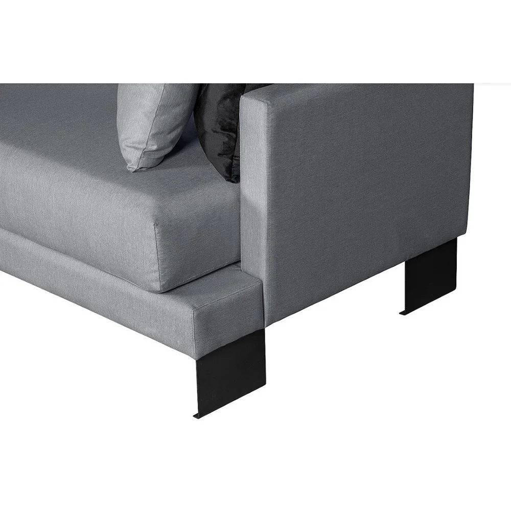 Sofá São Luiz Living 3 Lugares Linho Corriente 2 MT Espuma D33 Sofatec | MadeiraMadeira