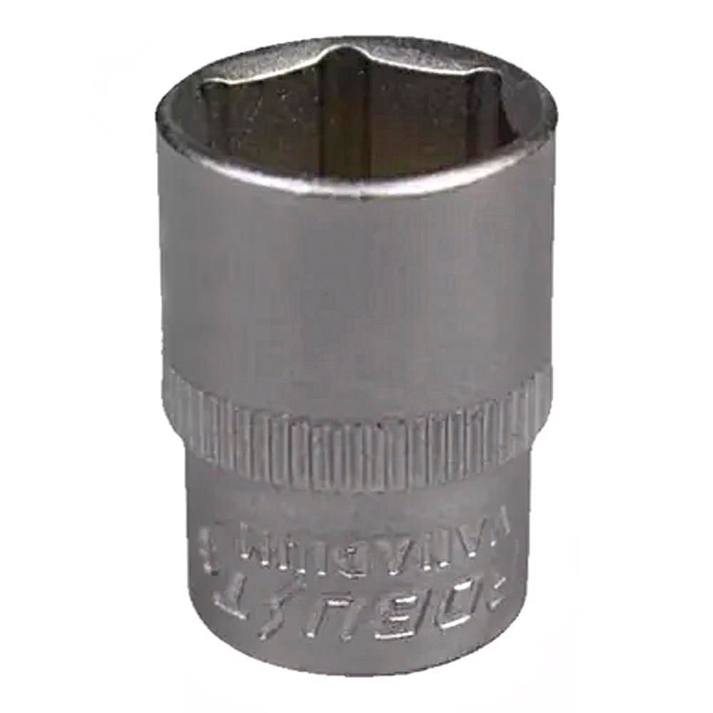 Soquete Sextavado Curto 26 Mm Encaixe de 1/2" - Robust 060265 | MadeiraMadeira