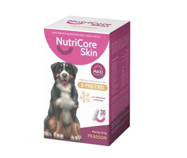 Suplemento Alimentar Nutricore Skin Maxi - 30 Cápsulas | MadeiraMadeira