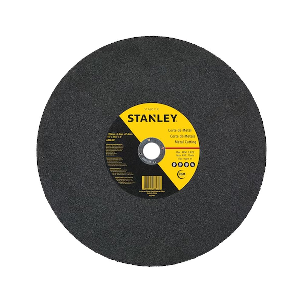 Disco de Corte 14 X 2,8mm X 1 Sta8011r-la Stanley | MadeiraMadeira