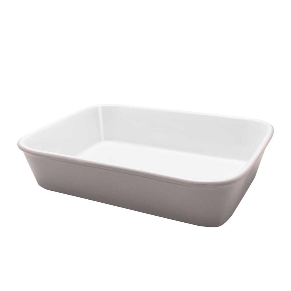 Travessa Refratária Bake Grande 30x21x6 Oxford Cm Cool Grey ...