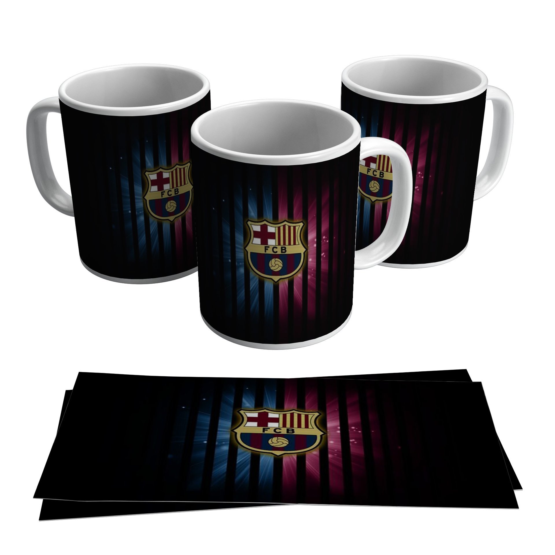 Caneca Barcelona Escudo Barça Time Brasão Futebol Distintivo ...