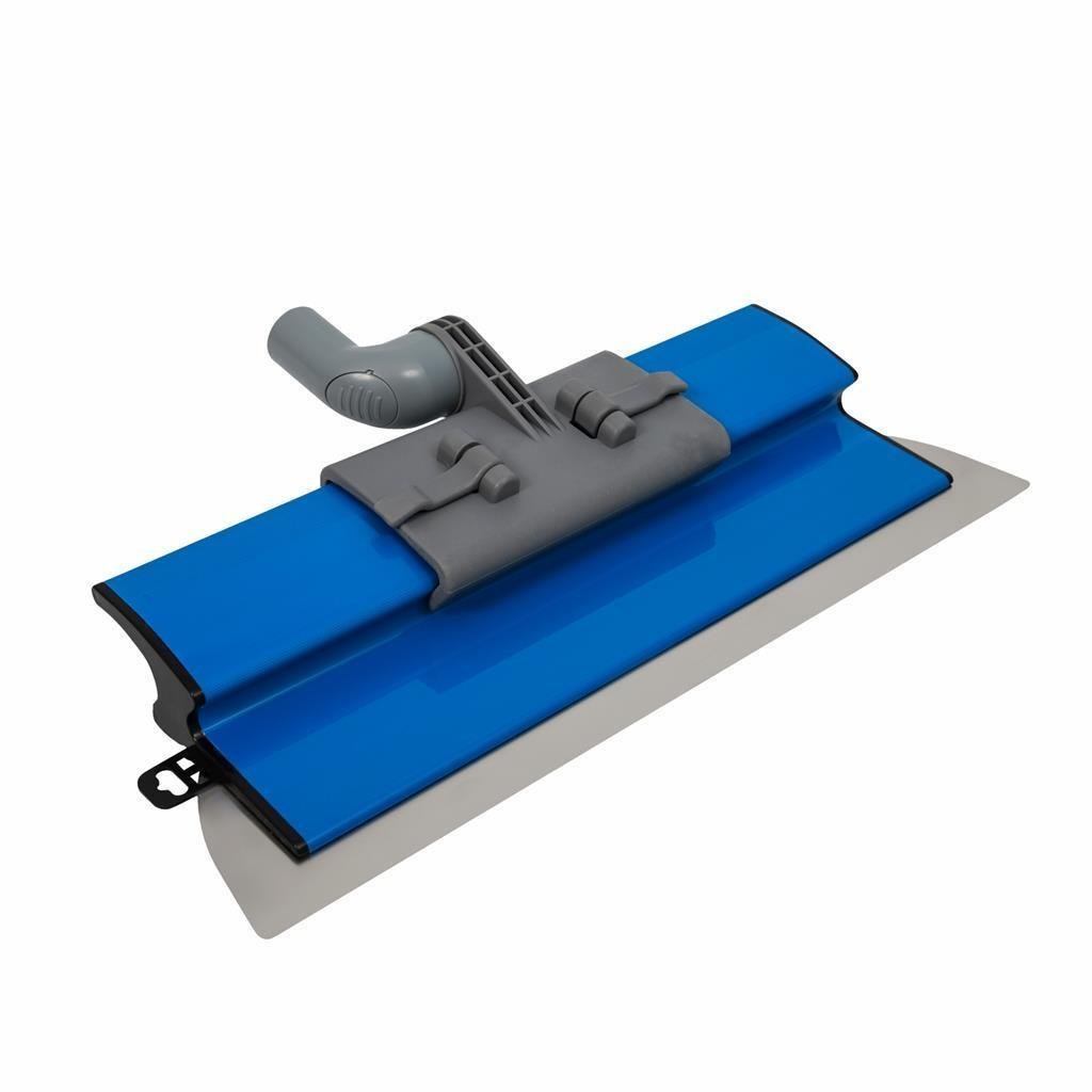 Kit Desempenadeira Berox Lamina Inox De 40/60Cm + Suporte | MadeiraMadeira