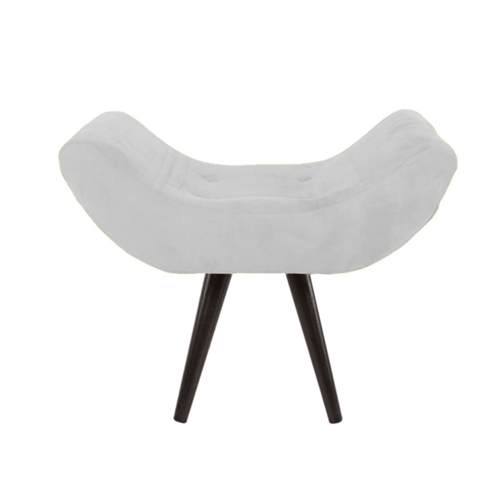 Kit Poltrona Cadeira + Puff Maisa Decorativo Para Recepção Sala Estar ...