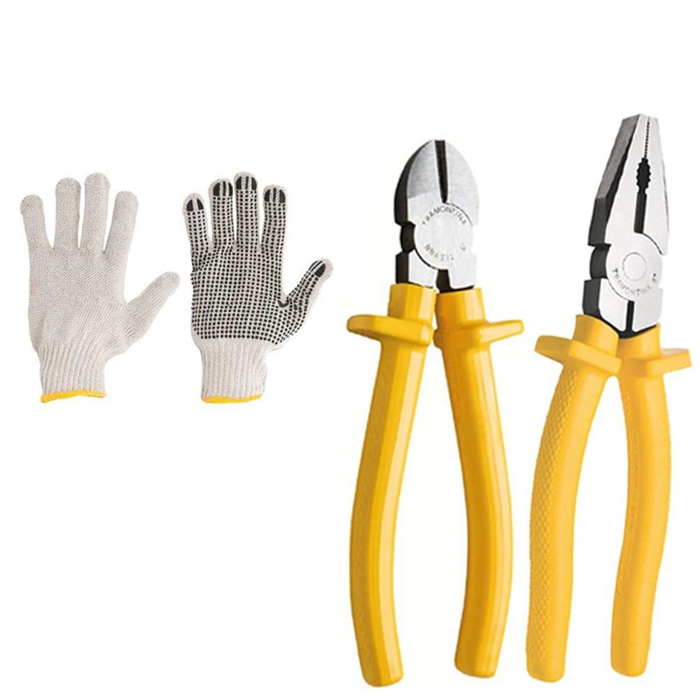 Kit Jogo Ferramentas Alicates Universal e Corte Tramontina | MadeiraMadeira