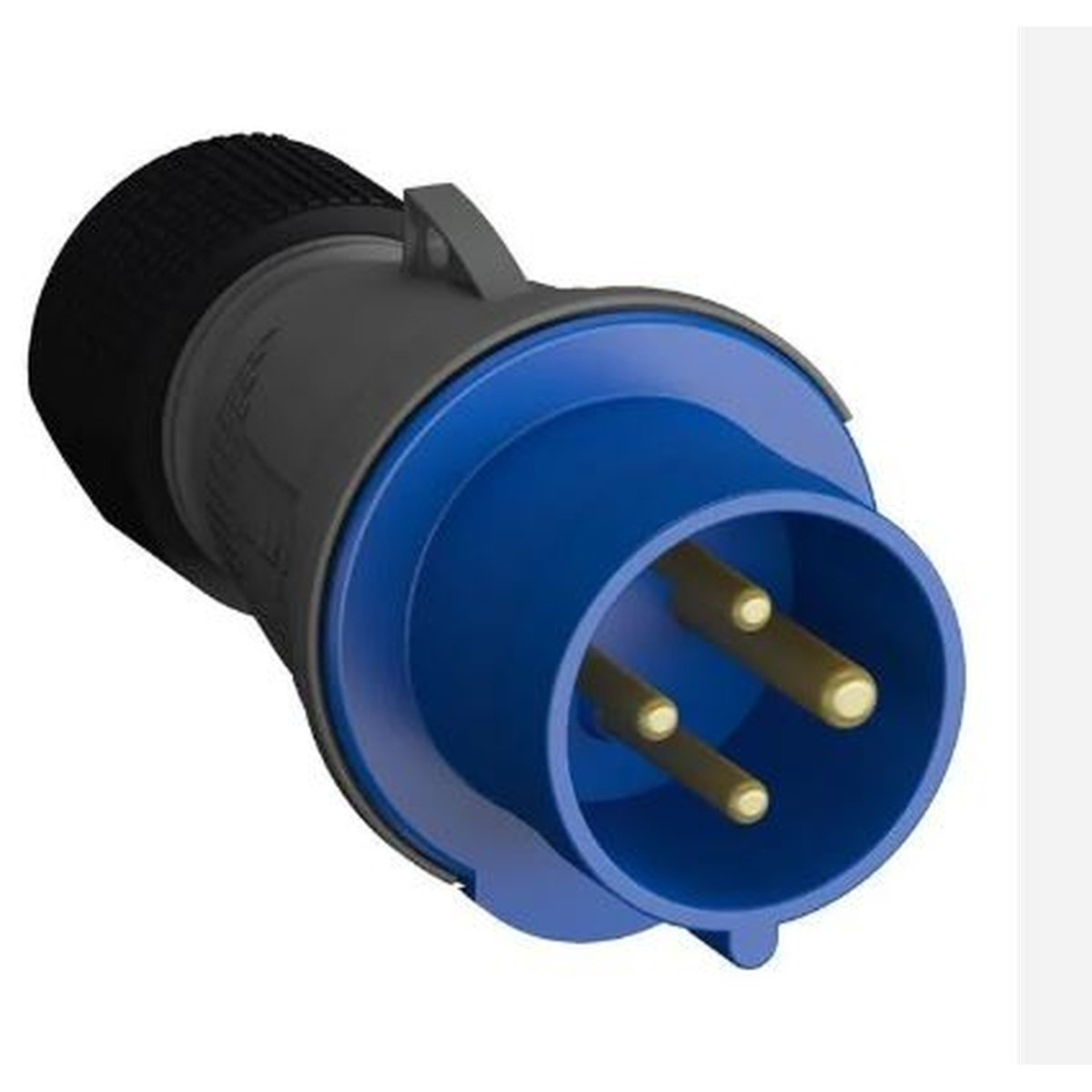 Plugue Industrial, 3p+t, 32a, Azul, 200-250v, Ip44, 332ep9, Abb | MadeiraMadeira