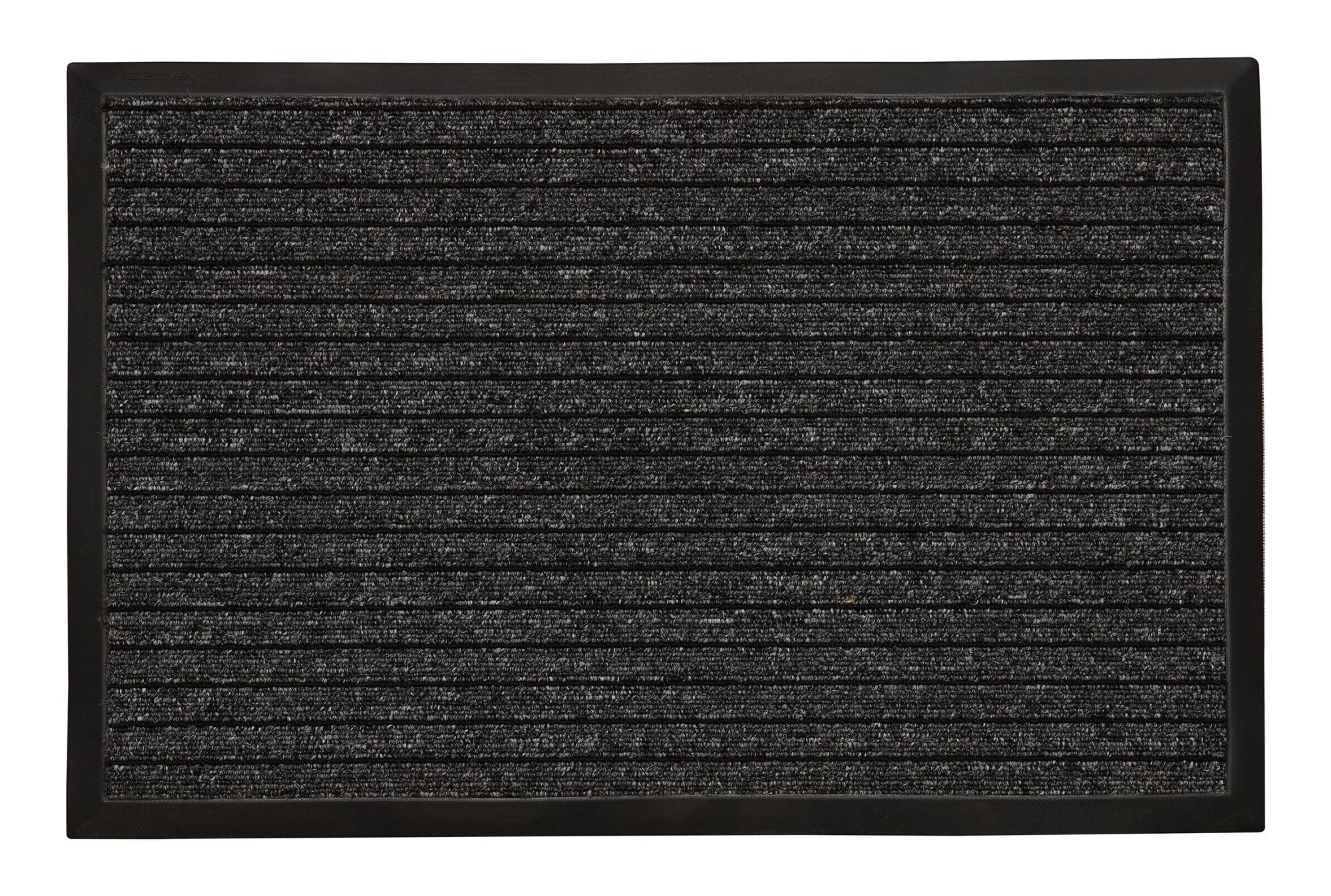 Tapete Duo 40cmx60cm Preto com Borda Unik Kapazi | MadeiraMadeira