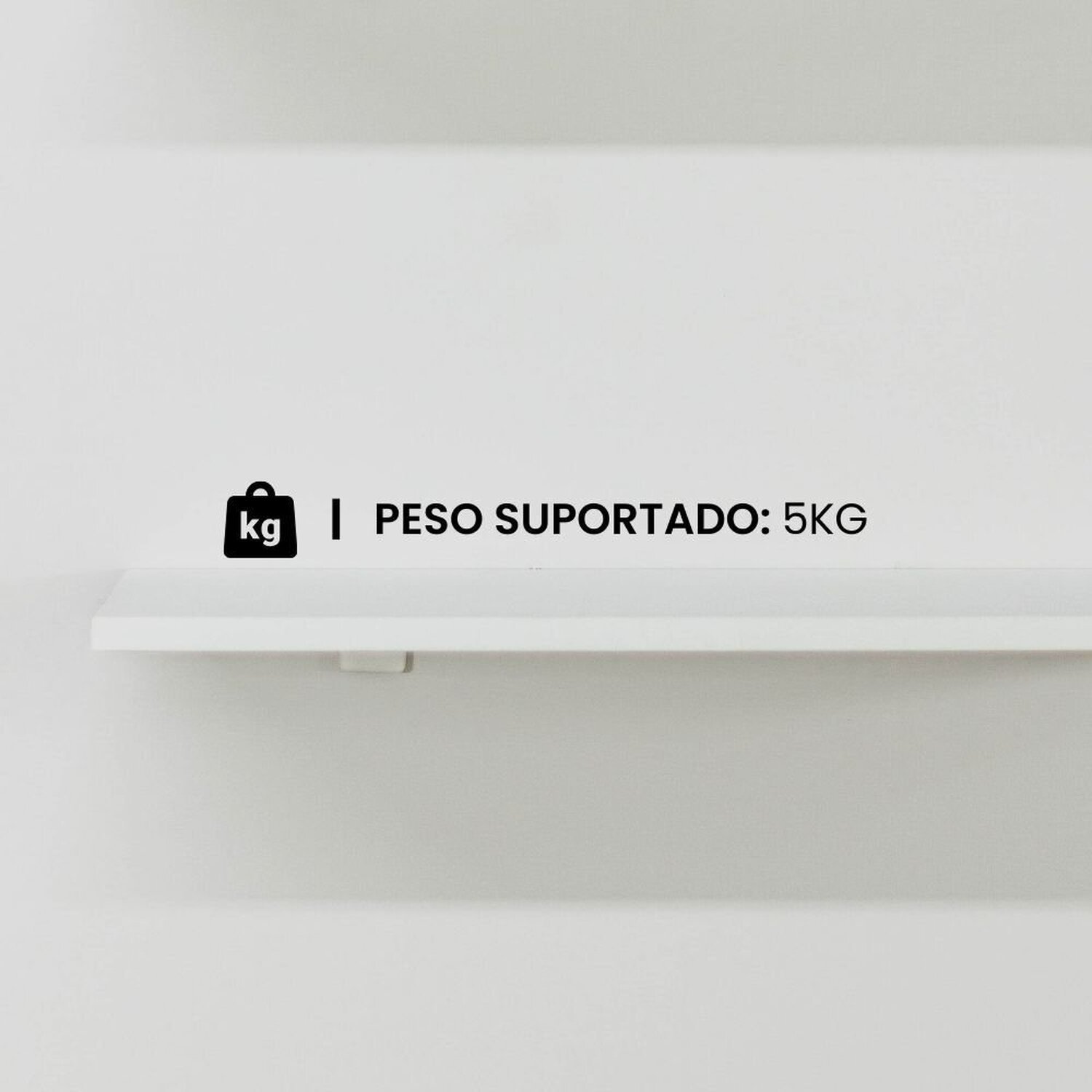 Kit de Prateleiras Elan 600cm X 150cm X 15cm com Suporte Organização ...