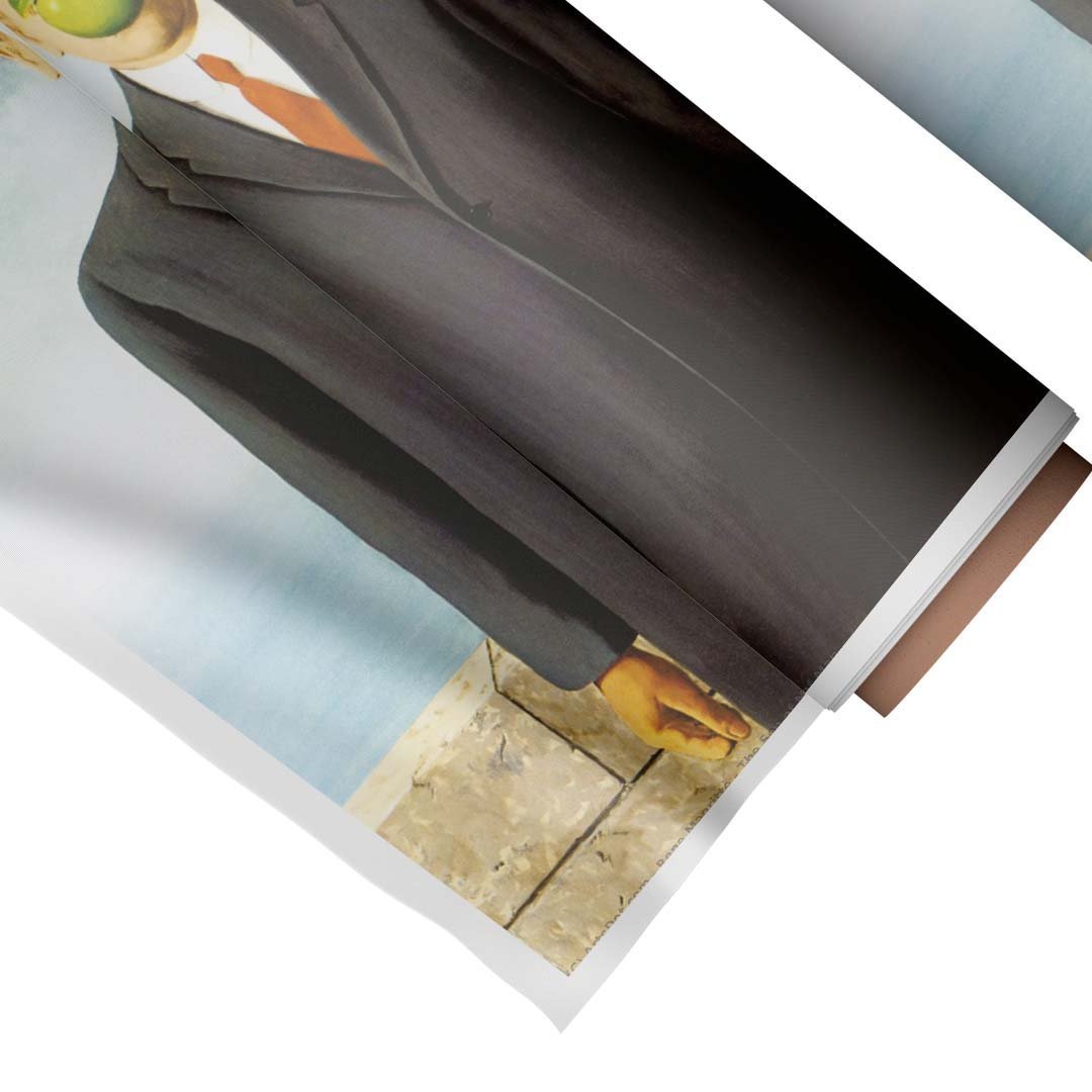 Quadro Decorativo René Magrittembrant O filho do Homem:Médio 53x44cm ...