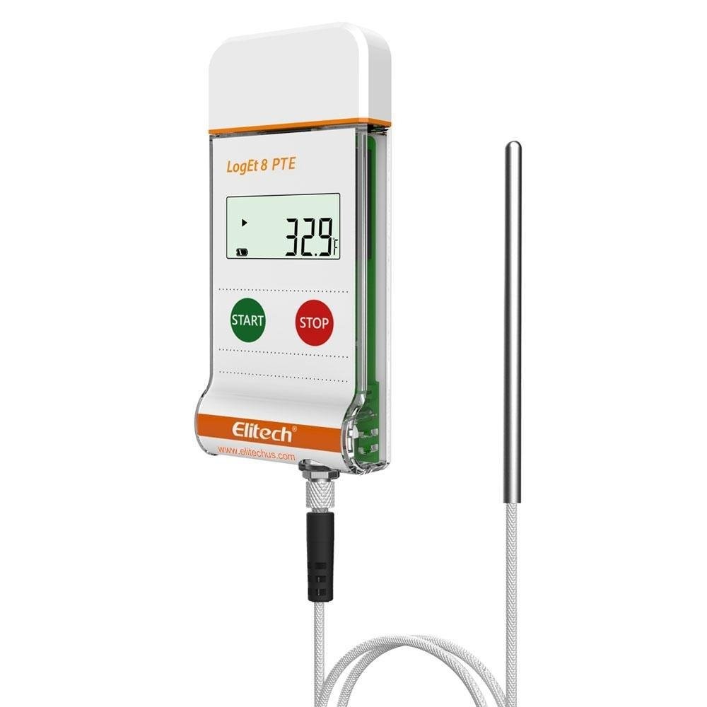 LOGET8 PTE DATALOGGER TEMPERATURA (-85 A +150ºC )SENSOR EXTERNO P/ GELO SECO | MadeiraMadeira
