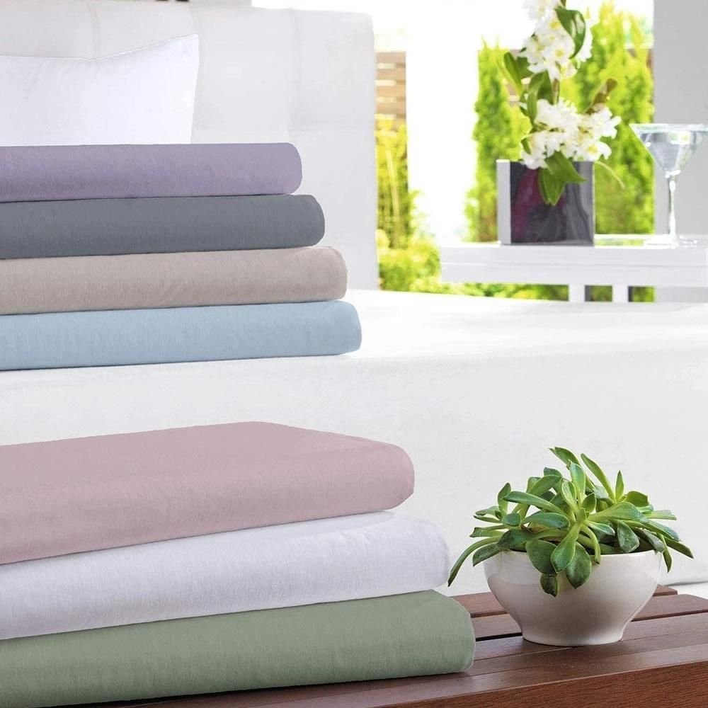 Lençol com Elástico Queen Malha In Cotton 100% Algodão - Altenburg ...