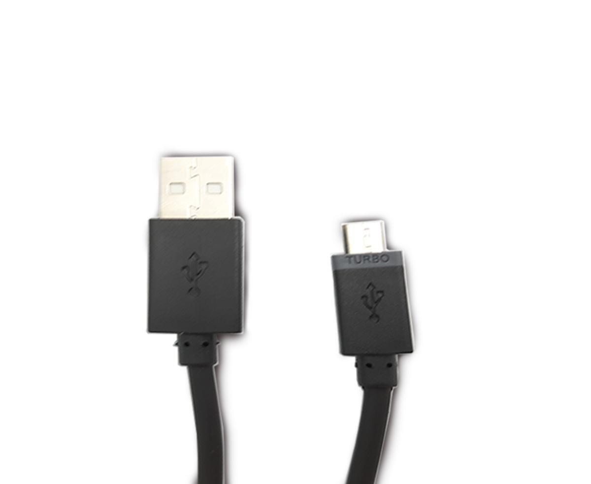 Cabo Usb Turbo 25W V8 - Micro Usb De 1 Metro | MadeiraMadeira