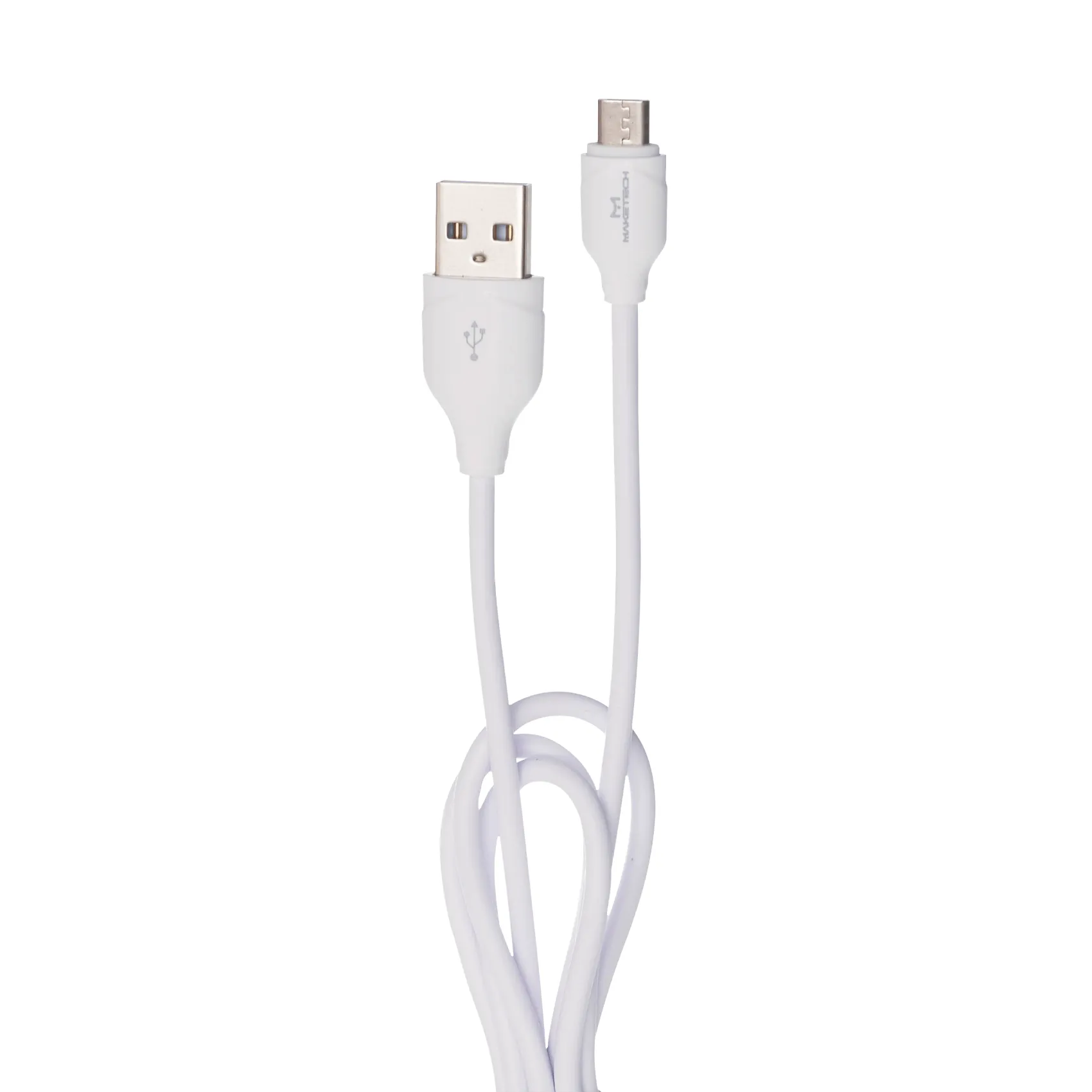 Cabo Usb para Micro Usb Maketech 2.0mt Branco Ca-225 | MadeiraMadeira