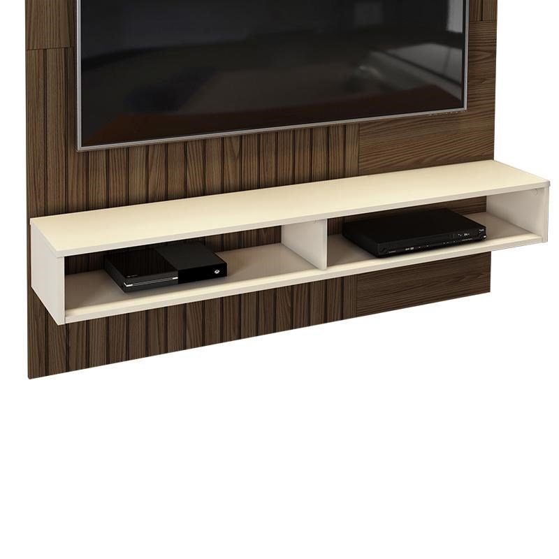 Painel Suspenso Miti para TV de até 55” Caiena/Creme - PR Móveis ...