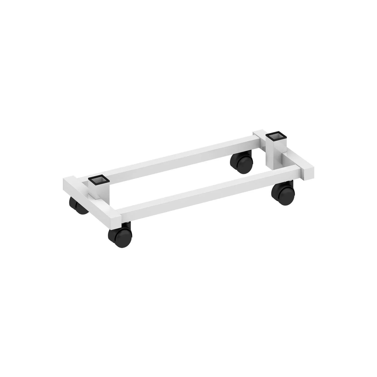 SUPORTE MOVEL QUADRADO PINTADO BRANCO | MadeiraMadeira