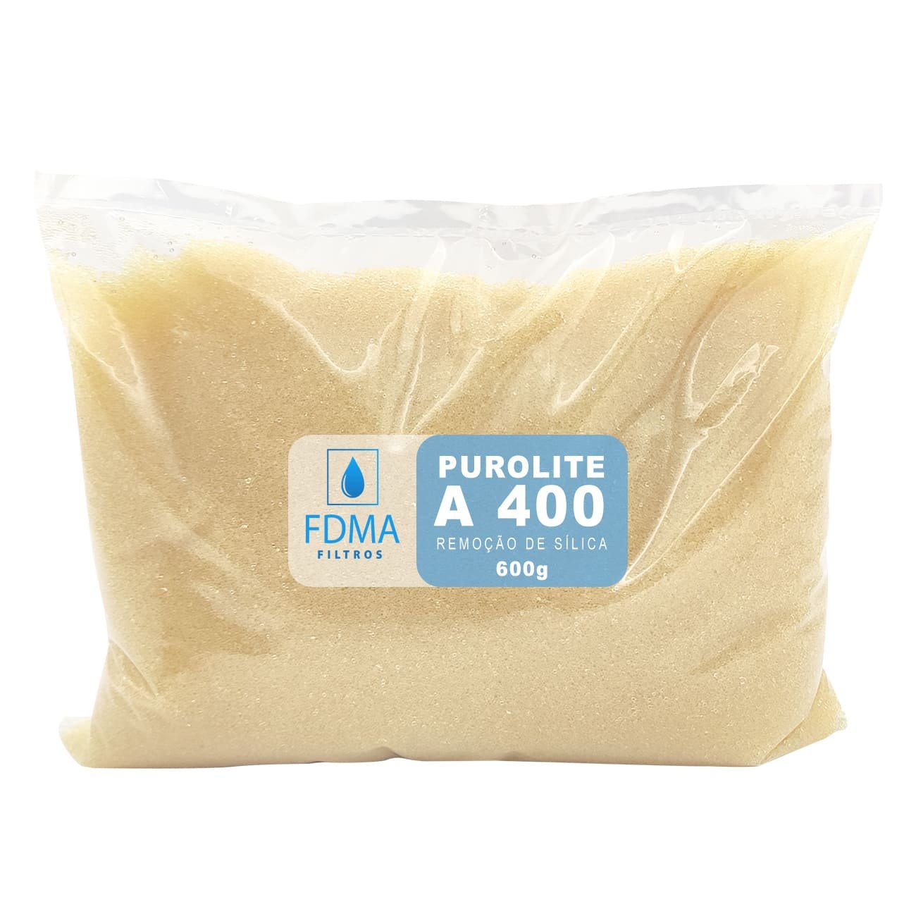 Resina Purolite A 400 600g para Remoção de Silicato A400 | MadeiraMadeira