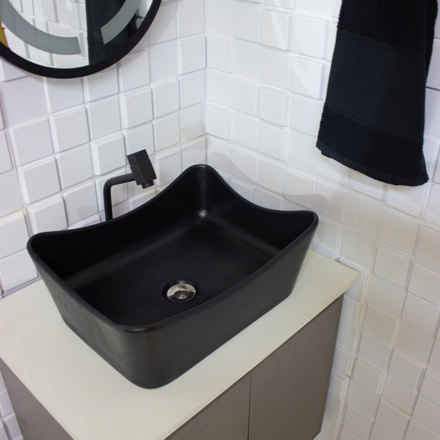 Cuba de Apoio para Banheiro St Leggera Agnes.T | MadeiraMadeira