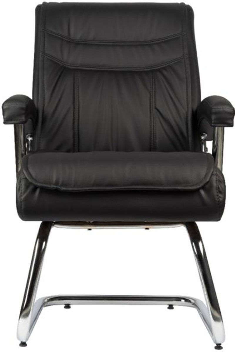 Cadeira Interlocutor para Escritório com Mola Ensacada Preto ...
