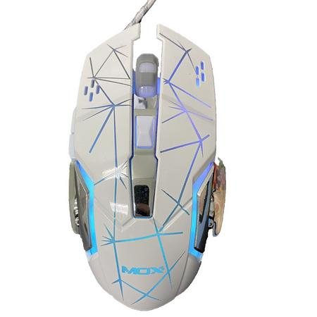 Mouse Mox MO-ME210 2400 Dpi Black/Gray | MadeiraMadeira