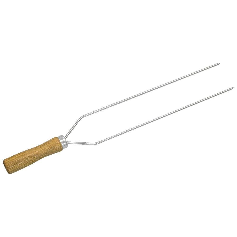 Kit 50 Espetos Duplo Cabo Madeira Mini Espeto 30cm Lâmina | MadeiraMadeira