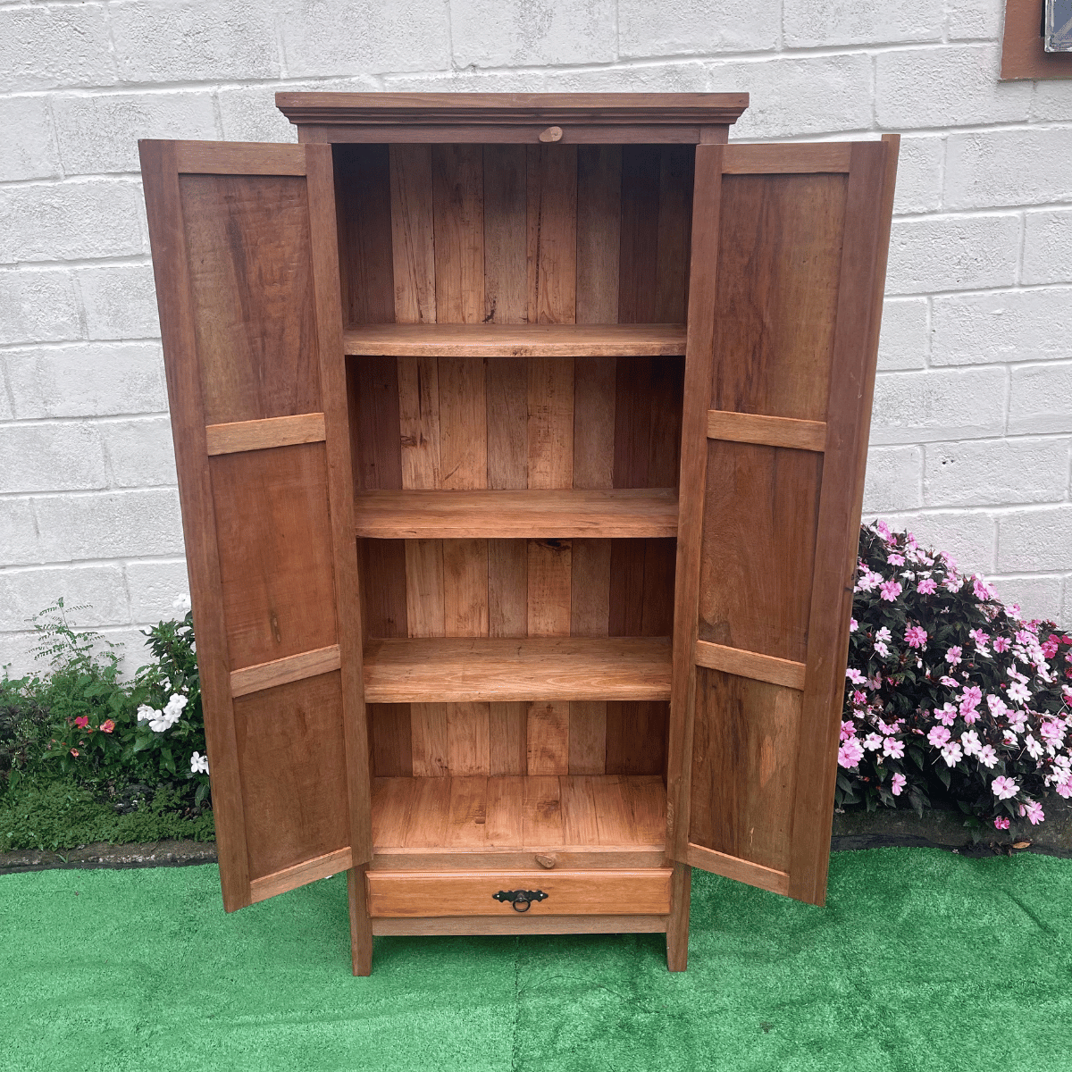 Armário Rustico 180 X 80 Madeira Demolição Sudeste Rústico | MadeiraMadeira