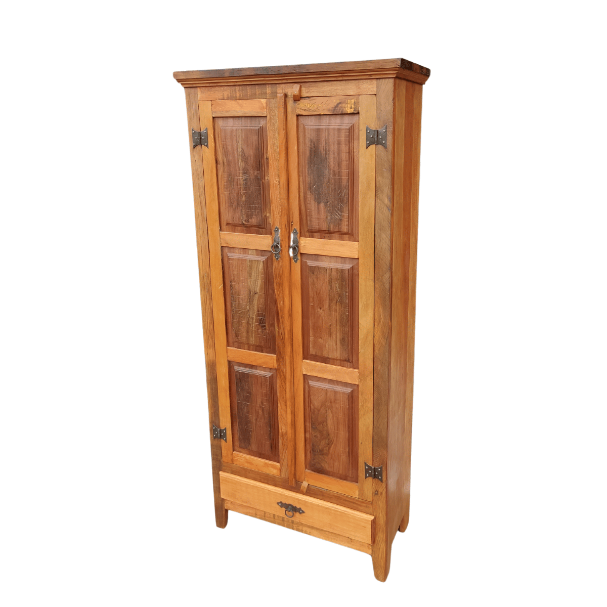 Armário Rustico 180 X 80 Madeira Demolição Sudeste Rústico | MadeiraMadeira