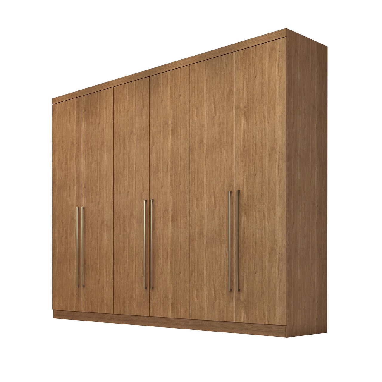 Guarda Roupa Casal com 6 portas e 8 Gavetas Dello Plus Novo Horizonte ...