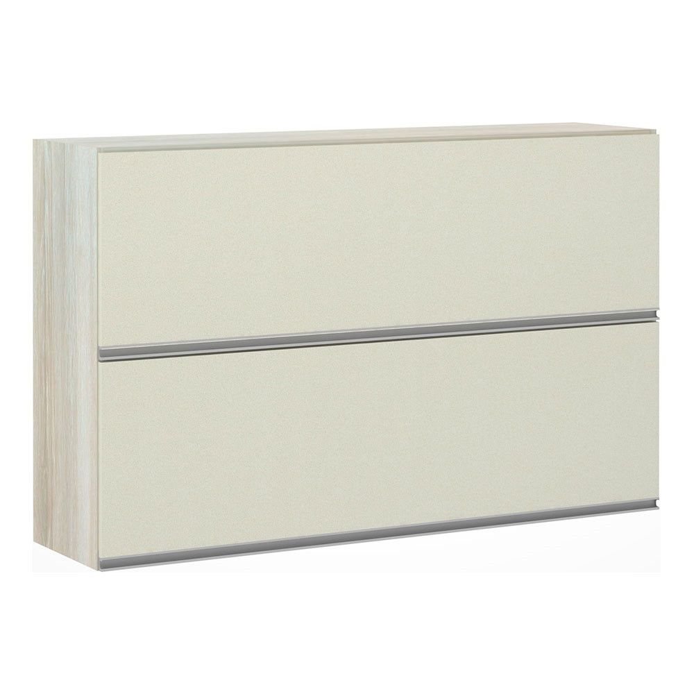 Armário Basculante Duplo Luciane 120cm 2 Portas Lis | MadeiraMadeira