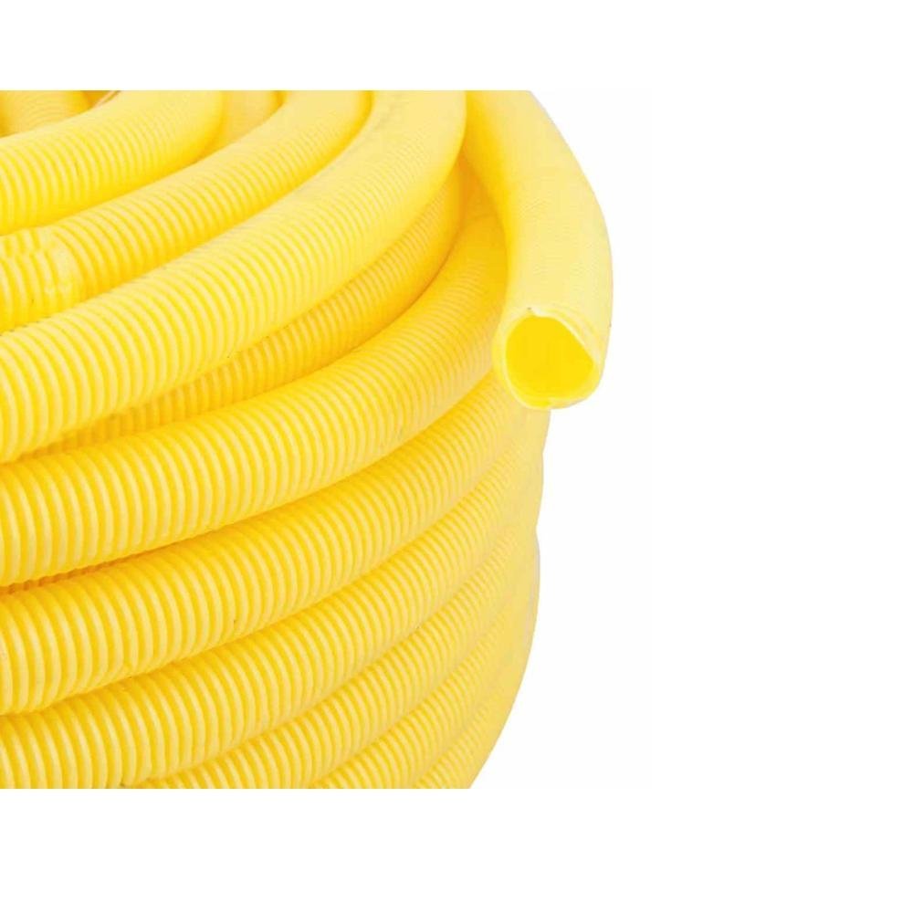 Eletroduto Corrugado Flexivel 25mm X 25 Metros Amarelo Plastilit ...