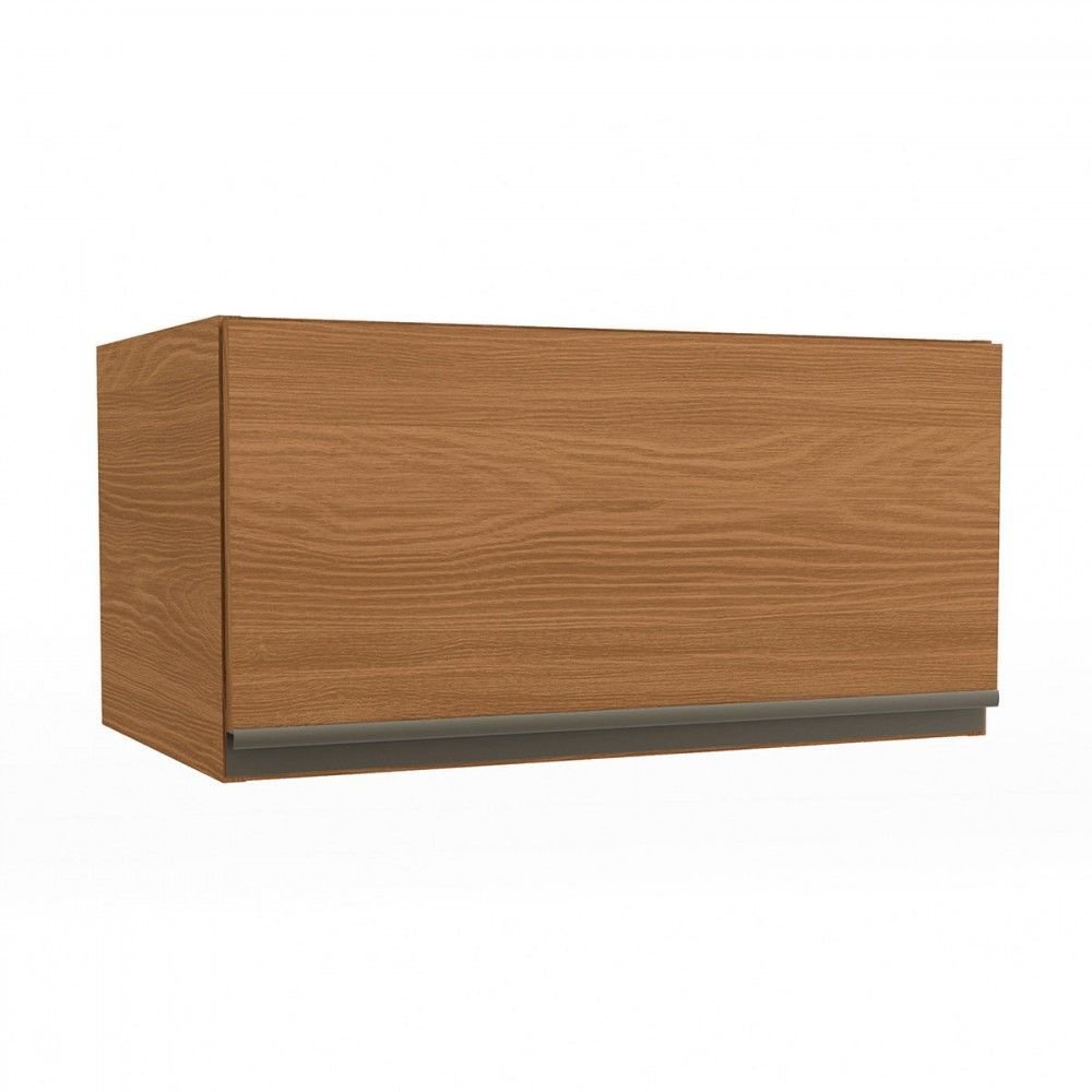 Armário Aéreo Cozinha 60 Cm Mônica 1 Porta Basculante Canela ...