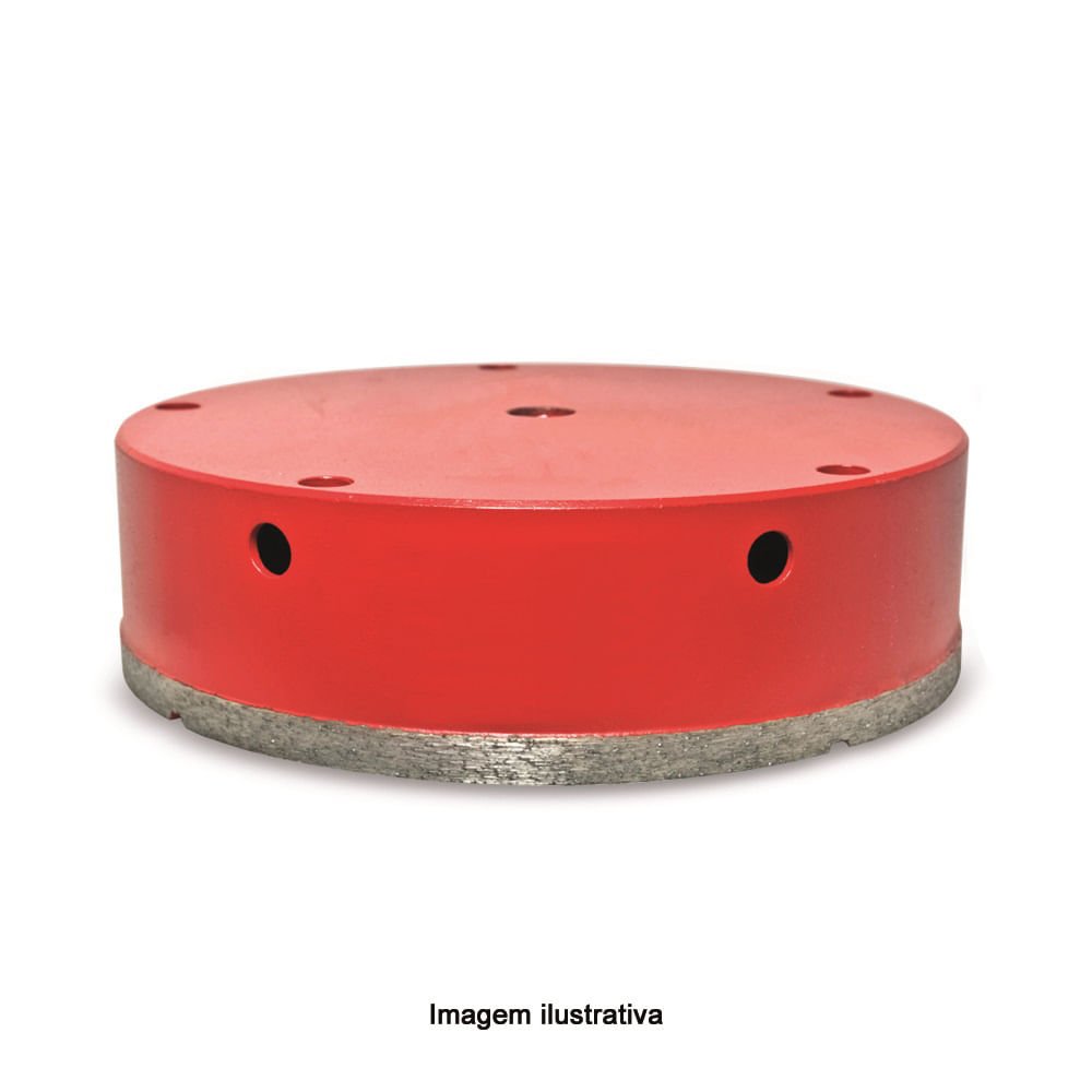 Serra Copo Diamantada sem Haste 120mm Rocast 336,0020 | MadeiraMadeira