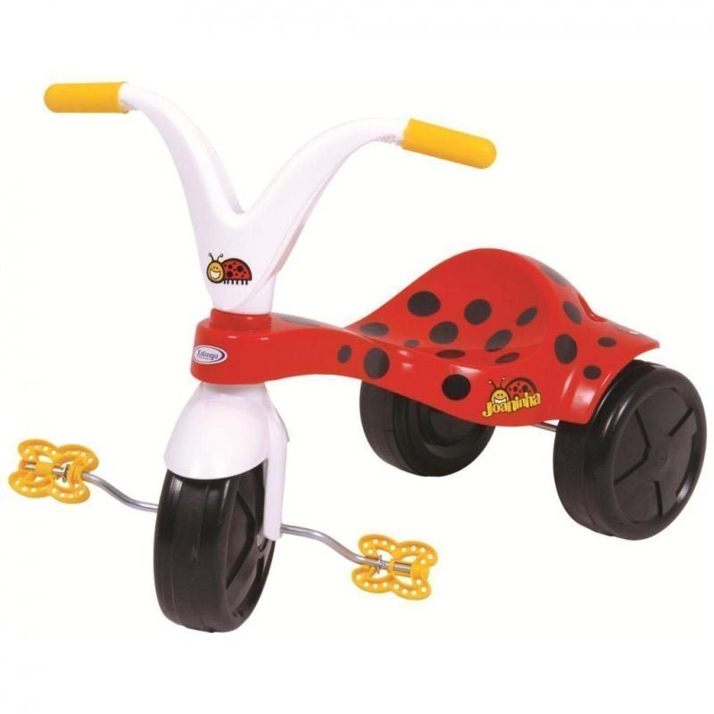 Triciclo Velotrol Joaninha Infantil Meninas Xalingo Vermelho ...
