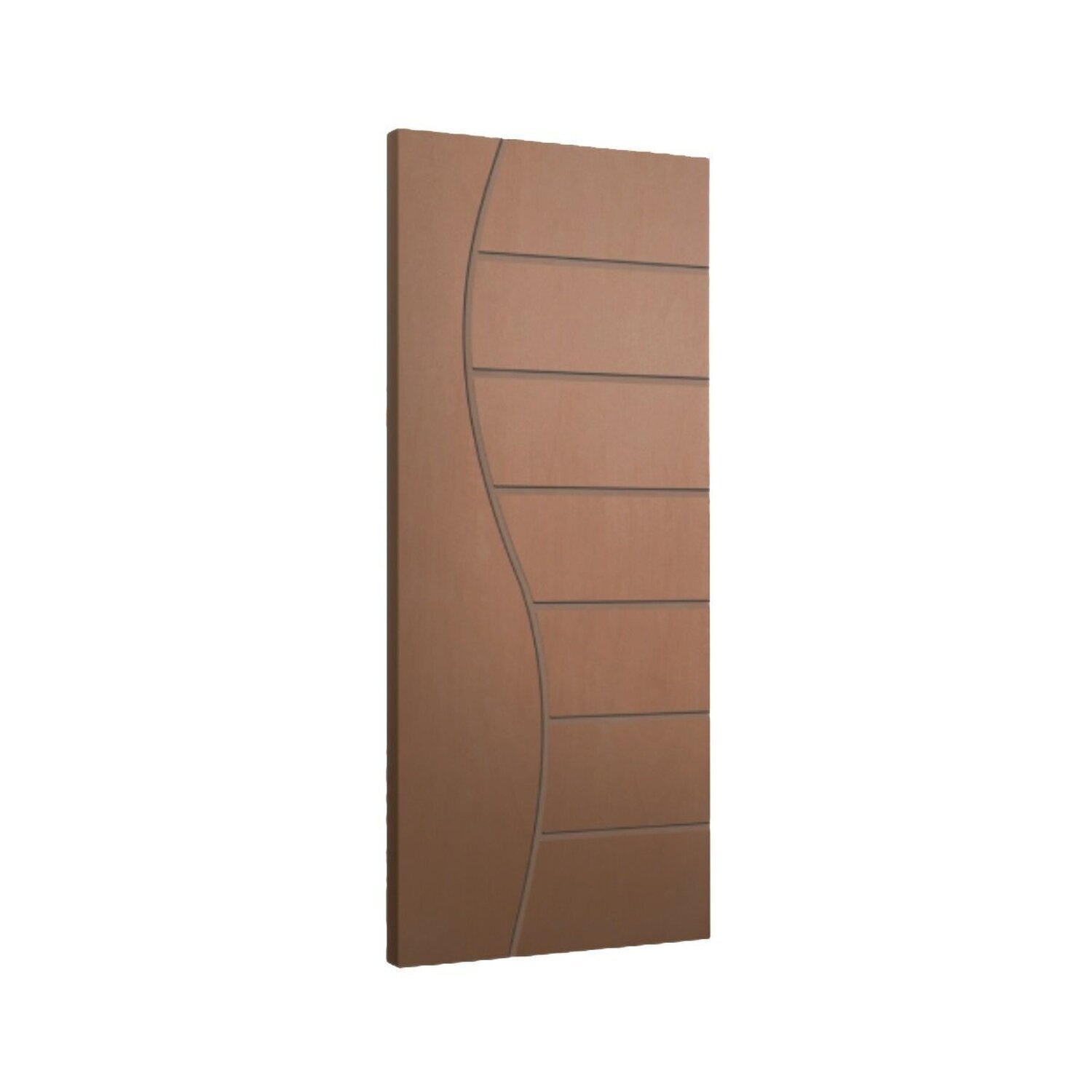 Porta de Madeira Bondoor 210x90cm Friso 10 Jb Portas | MadeiraMadeira