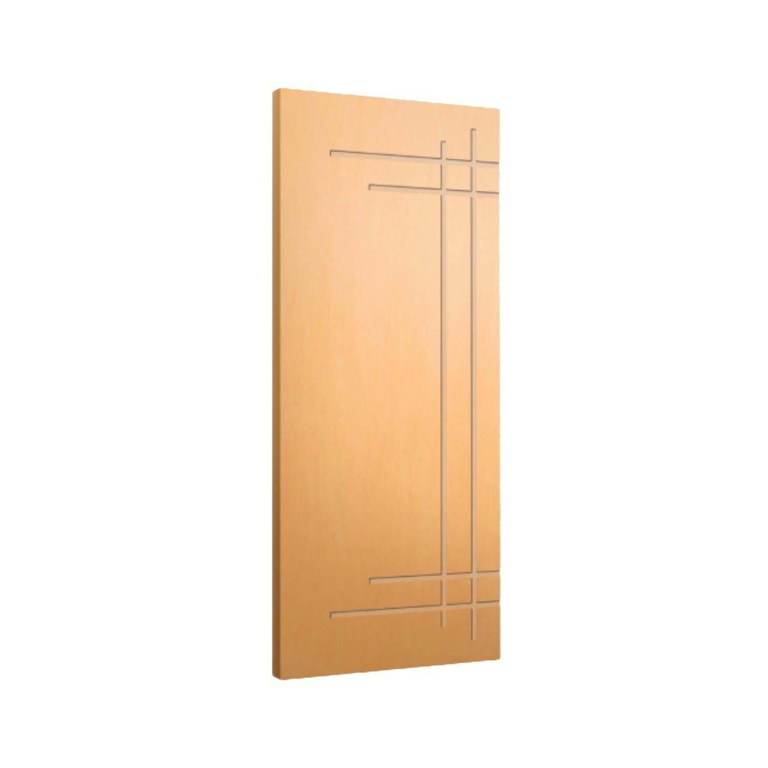 Porta de Madeira Bondoor 210x110cm Friso 15 Jb Portas | MadeiraMadeira