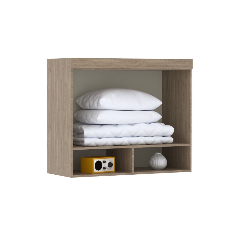 Guarda Roupa Maleiro Aéreo Solteiro Ponte - Módulo Dormitório Master ...