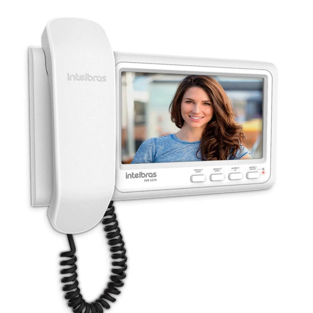 Kit Vídeo Interfone Wifi Intelbras Ivr 1070Hs, Com Fechadura ...